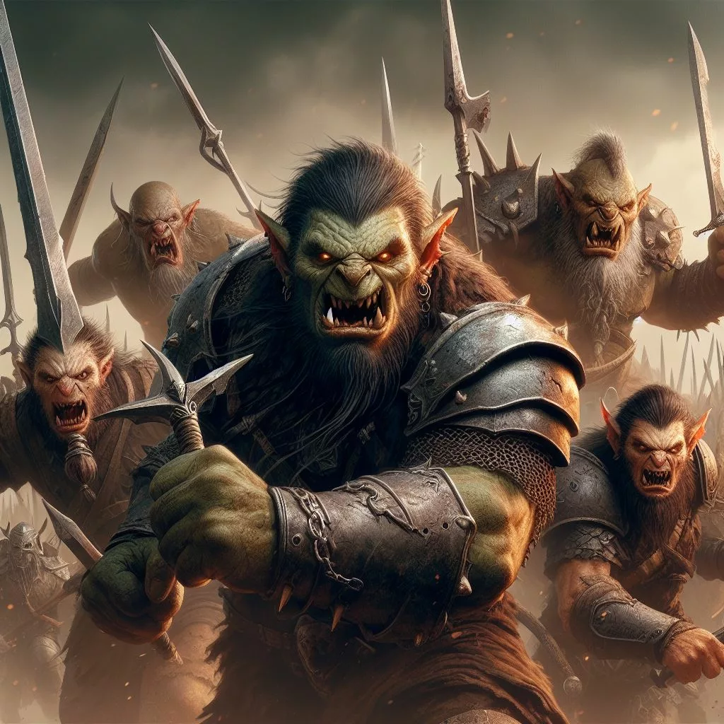 The Encounter with the Orcs L'Incontro con gli Orchi - Horror d'Elite